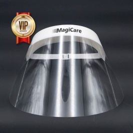 Safety Face Shield, All-Round Protection Cap with Clear Wide Visor ...